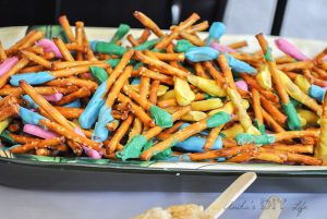 DIY Kids Art Party - Colorful Food And Decor - Anika's DIY Life