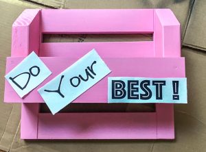 DIY Desk Organizer - How To Make A Homework Station