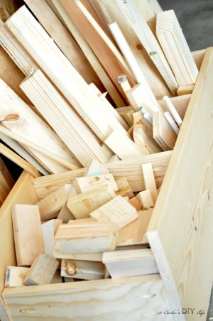 How To Build An Easy DIY Scrap Wood Organizer - Anika's DIY Life