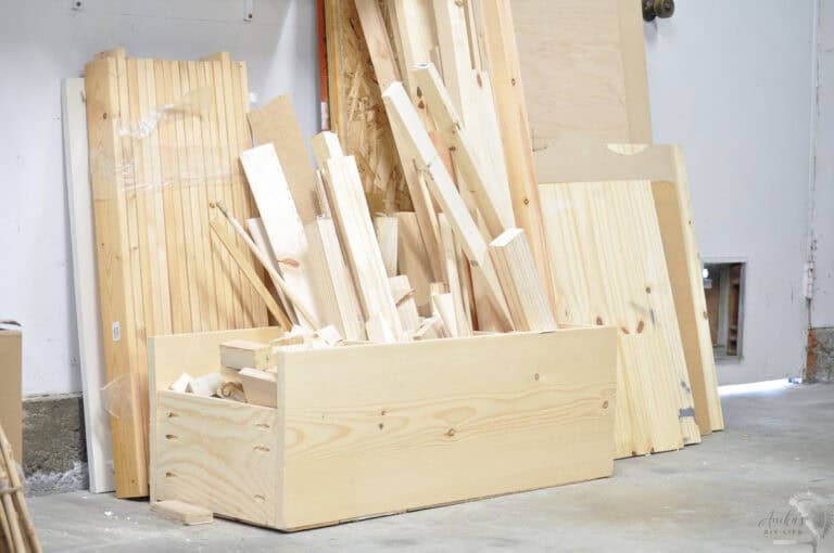 How To Build An Easy DIY Scrap Wood Organizer - Anika's DIY Life