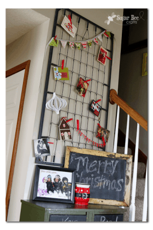 20 DIY Christmas Card Holder Ideas - Anika's DIY Life