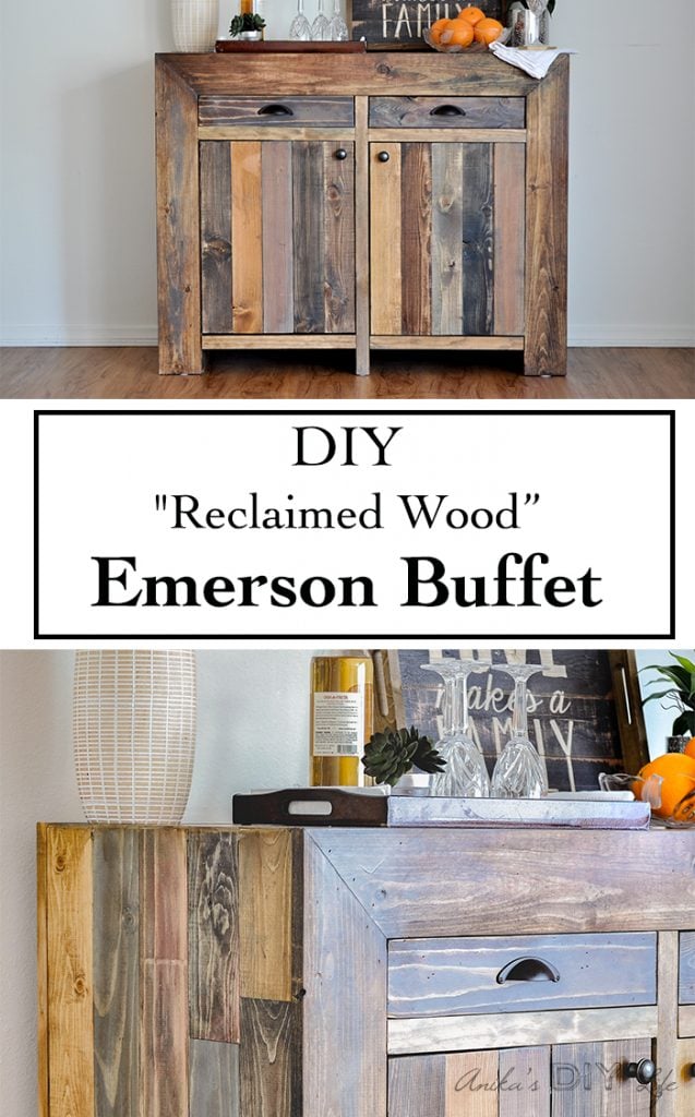 How To Build A DIY Emerson Buffet - Anika's DIY Life