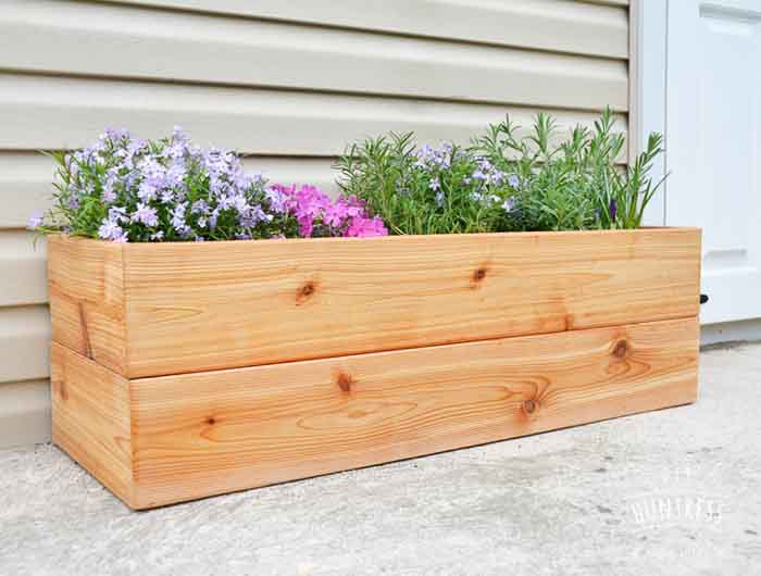 Build Wooden Flower Pots Home Alqu Build Wooden Flower Pots Home Alqu