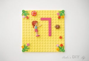 How To Make A Lego Friends Party Invitation - Anika's DIY Life