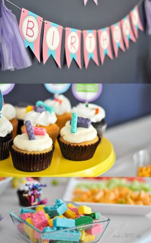 Lego Friends Themed Birthday Party - Full Of Fun, Color And Legos!