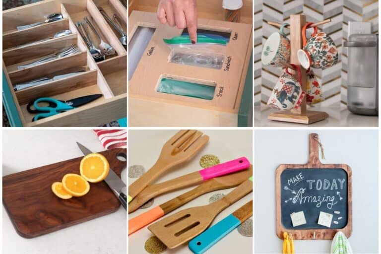 DIY Kitchen Ideas: 22 Easy Woodworking Projects For Every Skill Level ...
