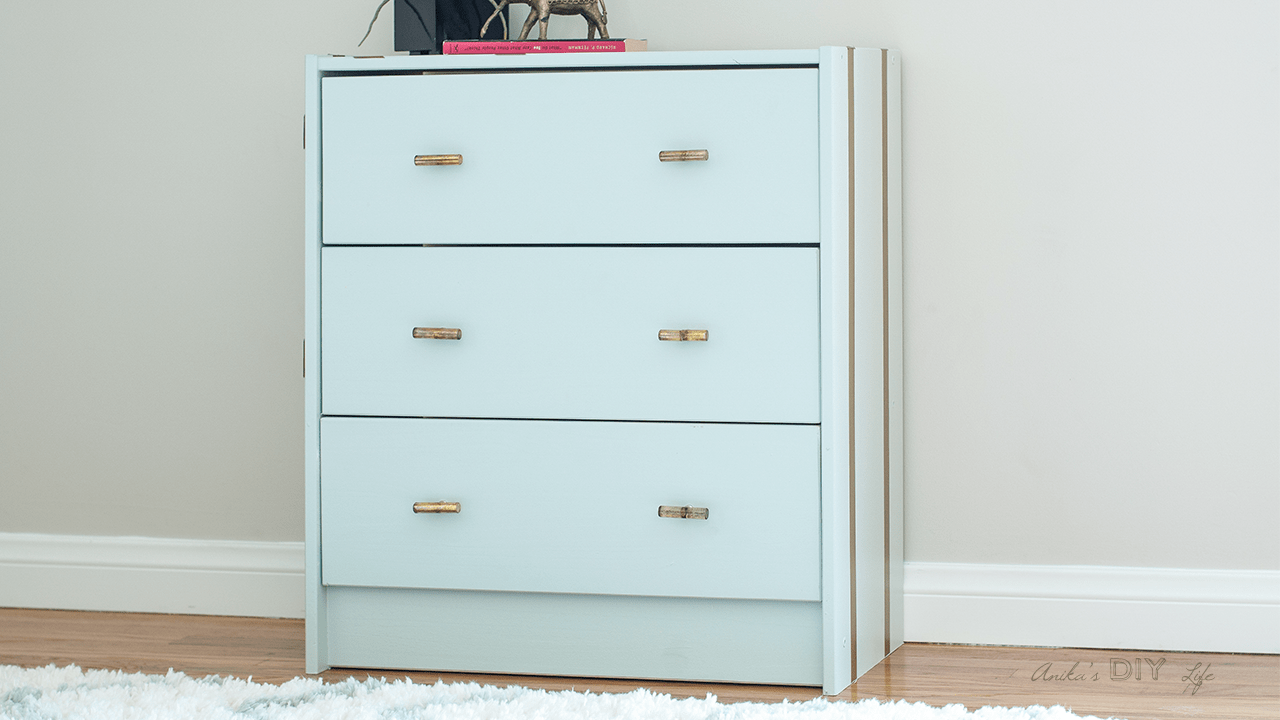 IKEA Rast Makeover : The Easiest Kind! - Anika's DIY Life