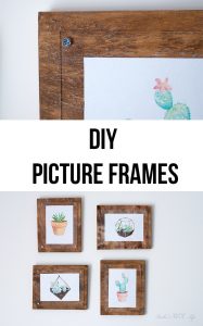 How To Make A Simple Photo Frame - Anika's DIY Life