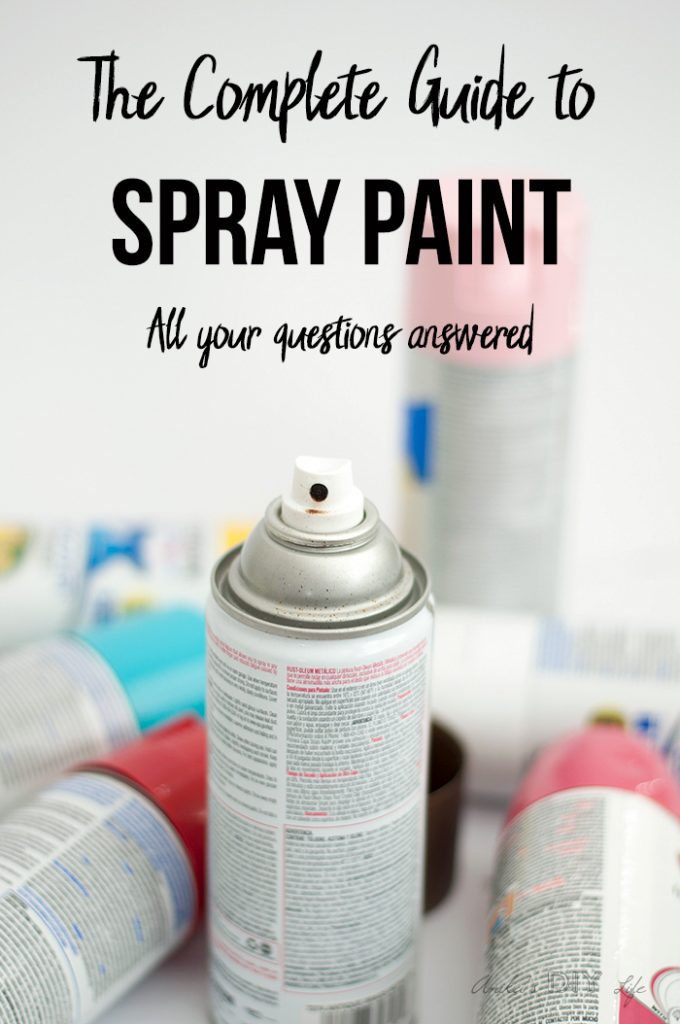 Spray Paint Tips And Tricks For A Professional Finish - Anika's DIY Life