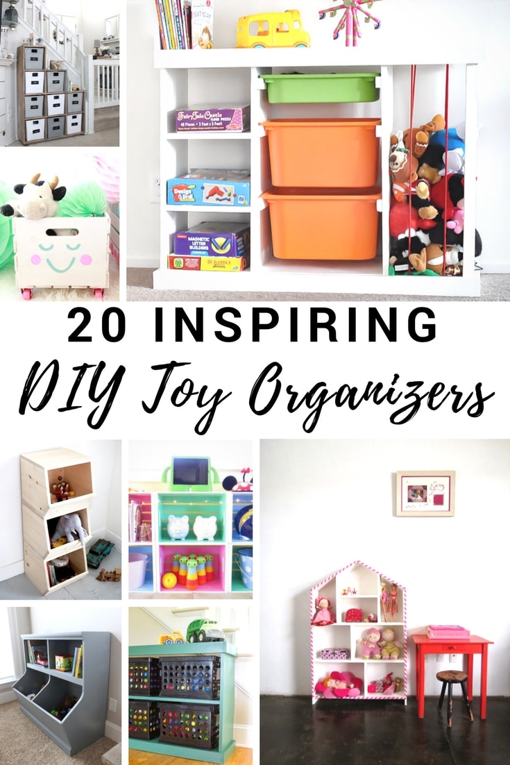 21 DIY Toy Storage Ideas To Take Control - Anika's DIY Life