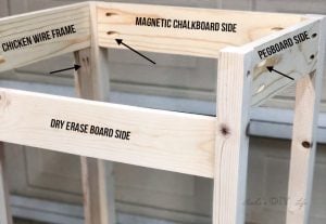 DIY Kids Art Station - How To Make A 5-in-1 Freestanding Art Center