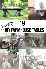 20 Gorgeous DIY Farmhouse Table Ideas That You Can Actually Make