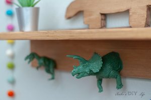 How To Make A Dinosaur Shelf - Anika's DIY Life