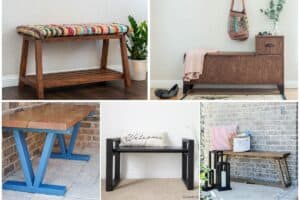 30 Easy DIY Bench Ideas You Can Build Today! - Anika's DIY Life