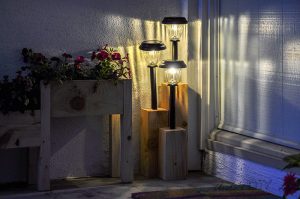 DIY Solar Light Post Using 4x4 Boards - Anika's DIY Life