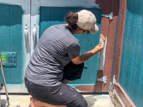 How To Paint A Shed The Right Way In Two Days - A Full Tutorial