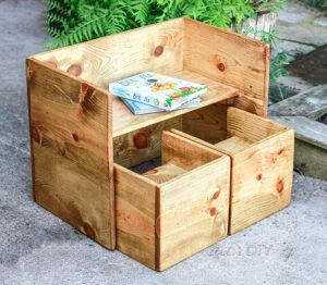 Convertible DIY Toddler Table and Chair Set - With Plans