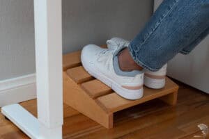 How To Build A Wooden DIY Foot Rest