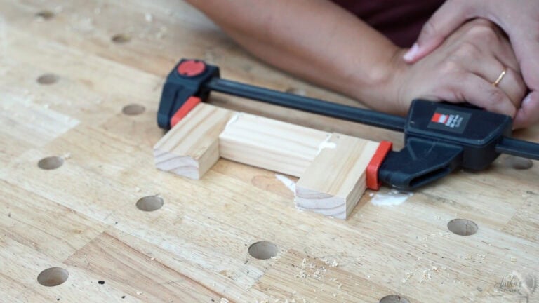 How To Build A DIY Tabletop Book Rack - Anika's DIY Life