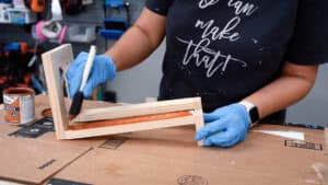 How To Build A DIY Tabletop Book Rack - Anika's DIY Life