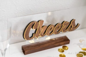 DIY 3-D Floating Decorative Letters Using A Cricut Maker - Anika's DIY Life
