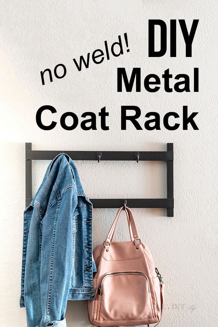 NO-Weld DIY Metal Coat Rack - Aluminum Brazing - Anika's DIY Life