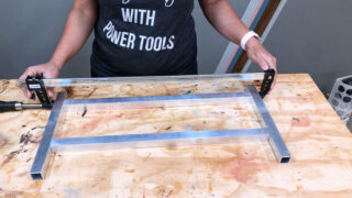 NO-Weld DIY Metal Coat Rack - Aluminum Brazing - Anika's DIY Life