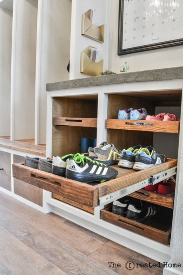 25 Brilliant DIY Shoe Storage Ideas For Your Home - Anika's DIY Life