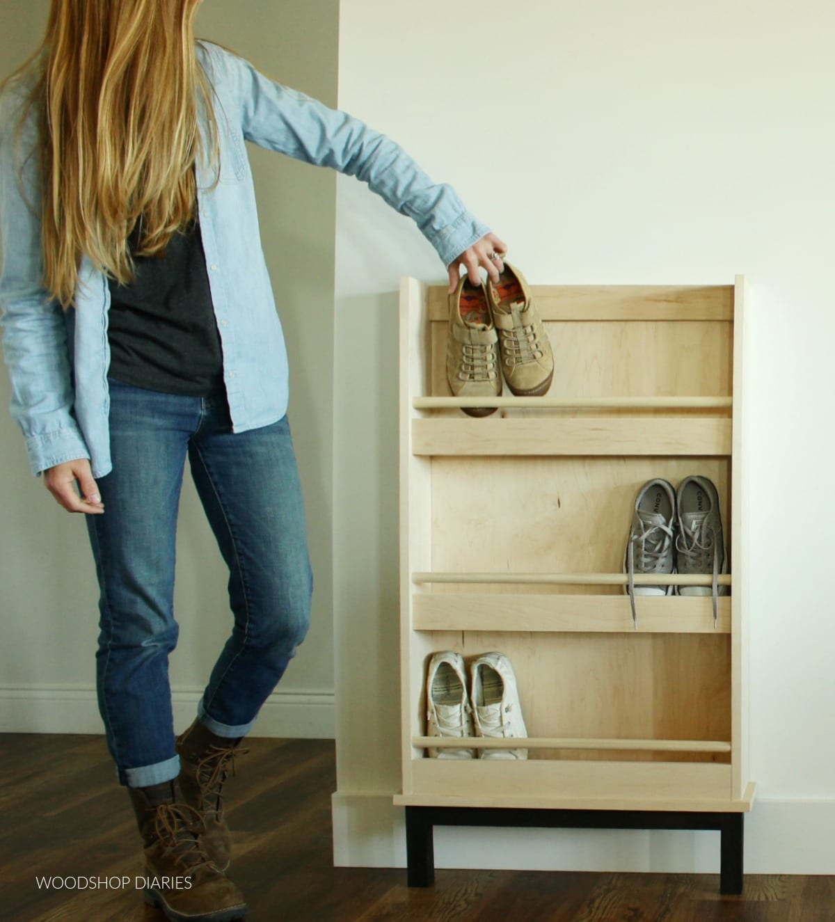 25 Brilliant DIY Shoe Storage Ideas For Your Home - Anika's DIY Life
