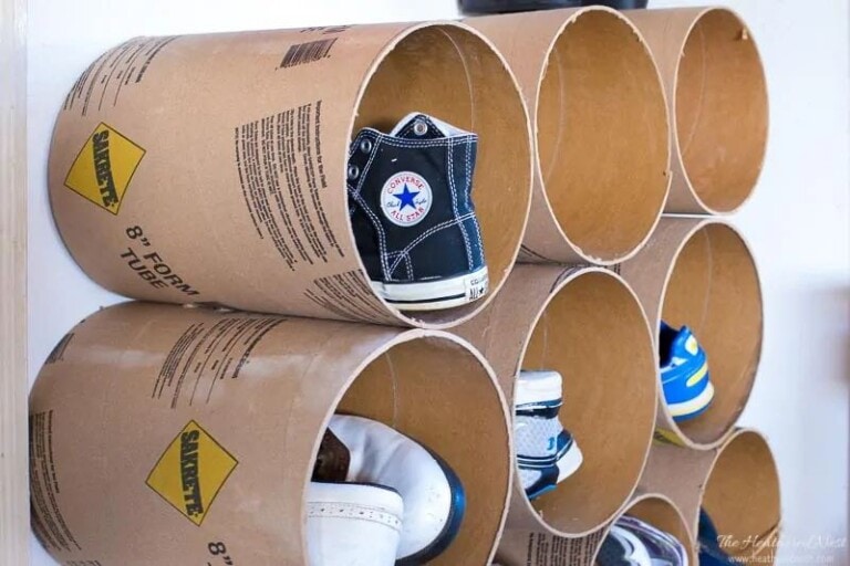 25 Brilliant DIY Shoe Storage Ideas For Your Home - Anika's DIY Life