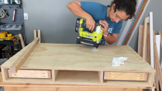 DIY A-Frame Desk - How To Tutorial, Video And Plans - Anika's DIY Life