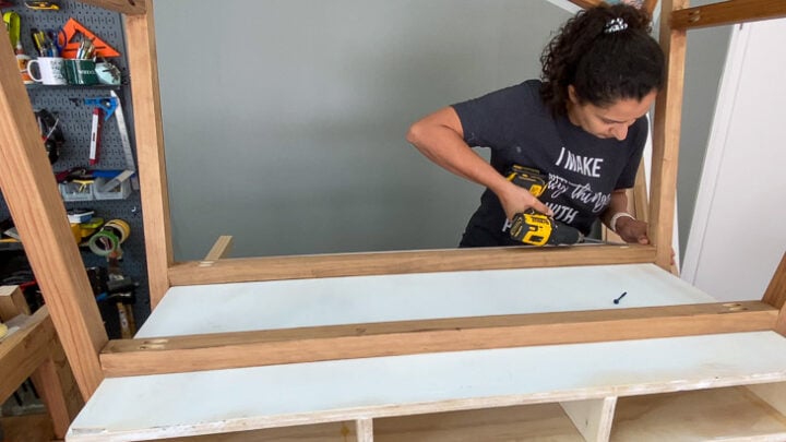 DIY A-Frame Desk - How To Tutorial, Video And Plans - Anika's DIY Life