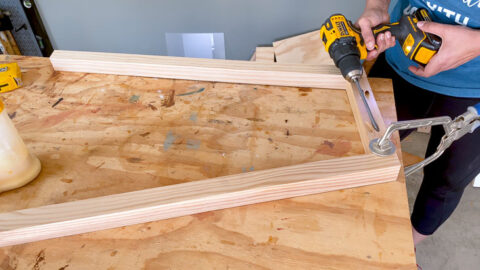 DIY A-Frame Desk - How To Tutorial, Video And Plans - Anika's DIY Life