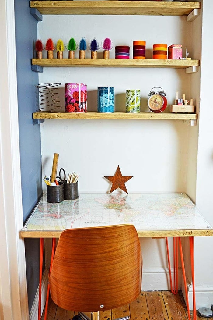30 DIY Desk Ideas For Beginners You Can Build Today! - Anika's DIY Life