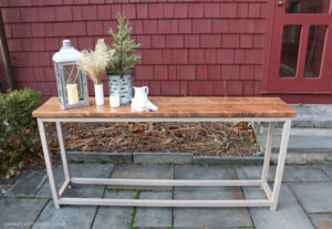 25 Beginner-Friendly DIY Console Tables With Plans - Anika's DIY Life