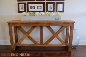 25 Beginner-Friendly DIY Console Tables With Plans - Anika's DIY Life