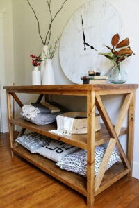 25 Beginner-Friendly DIY Console Tables With Plans - Anika's DIY Life
