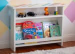 Easy DIY Kids Bedside Table With Book Storage [Plans] - Anika's DIY Life