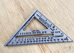 How To Use A Speed Square - The Beginners' Guide - Anika's DIY Life