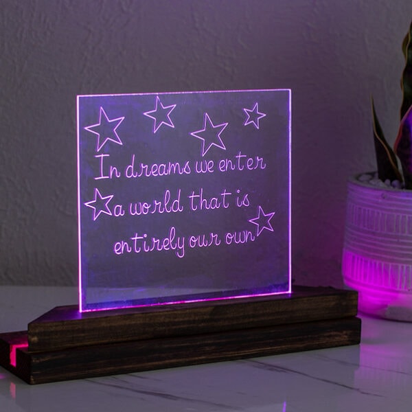 Engraving Acrylic With Cricut Maker - Easy Holiday Gift - Anika's DIY Life