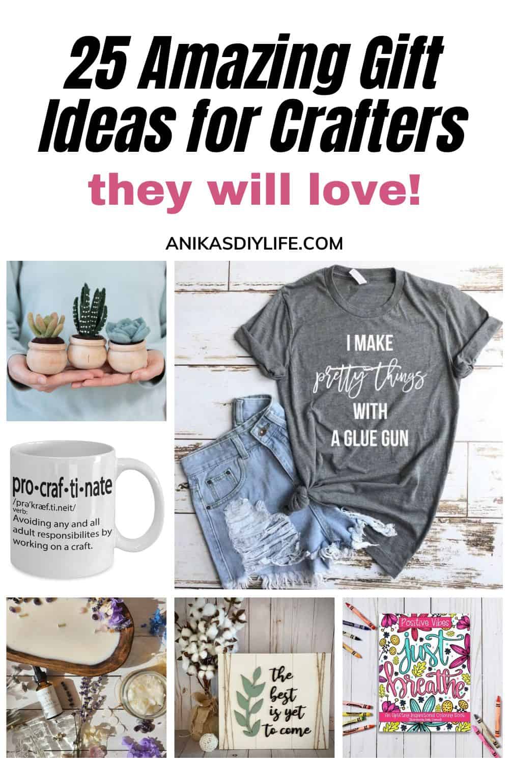 25 Of The Best Gift Ideas For Crafty People In 2020 - Anika's DIY Life