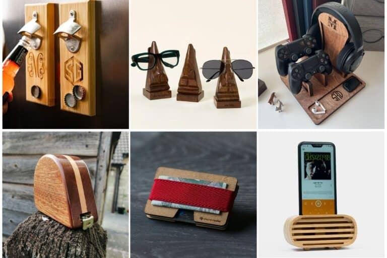 15 Unique Wooden Gifts For Him (2024) - Anika's DIY Life