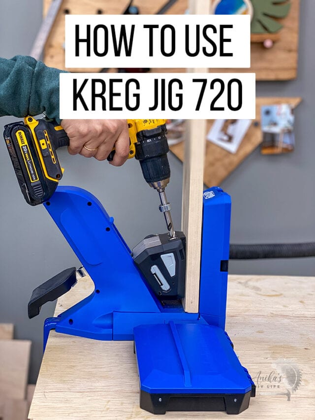 How To Use Kreg Jig 720 + A Review - Step-By-Step - Anika's DIY Life