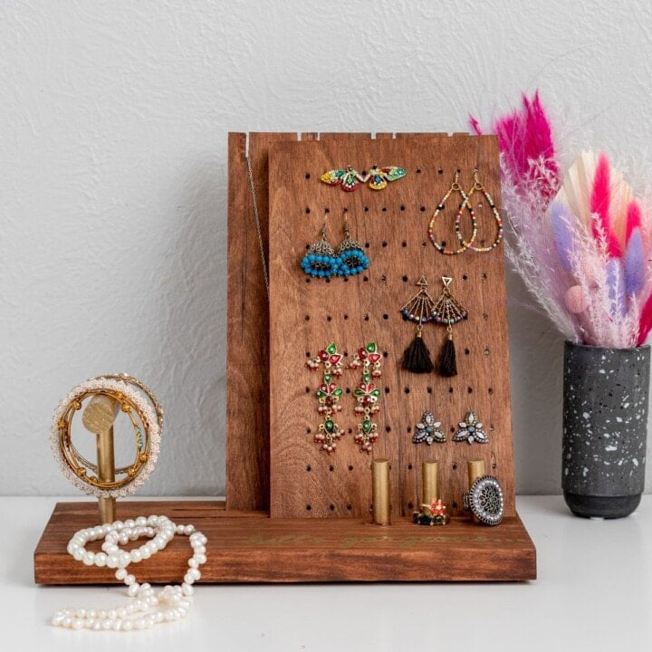 How To Make A DIY Cutting Board Stand - Anika's DIY Life