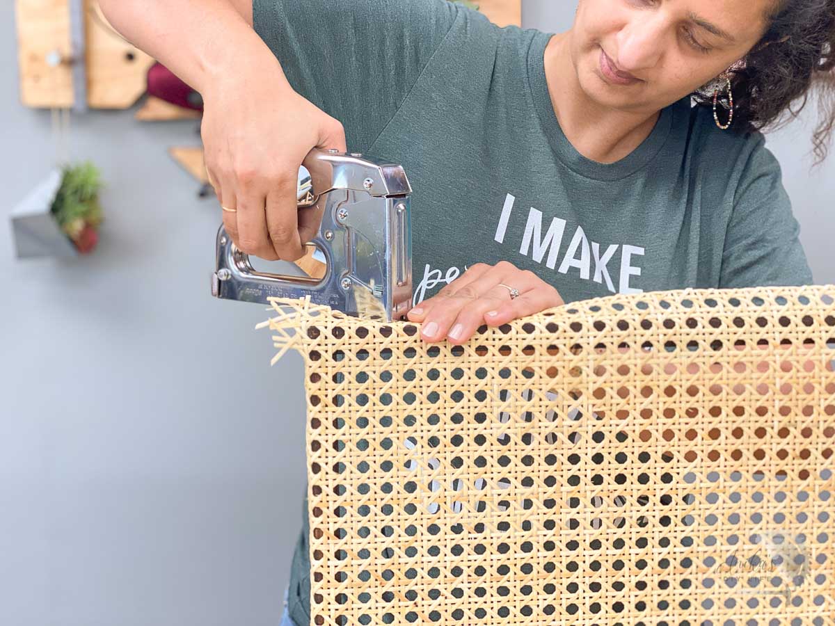 DIY Wood Chair With Cane Webbing [Woodworking Plans] - Anika's DIY Life
