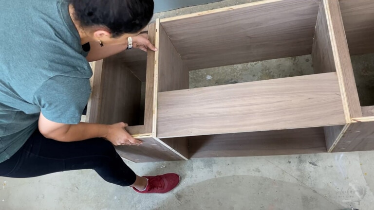 DIY Record Player Stand With Storage [PLANS] - Anika's DIY Life