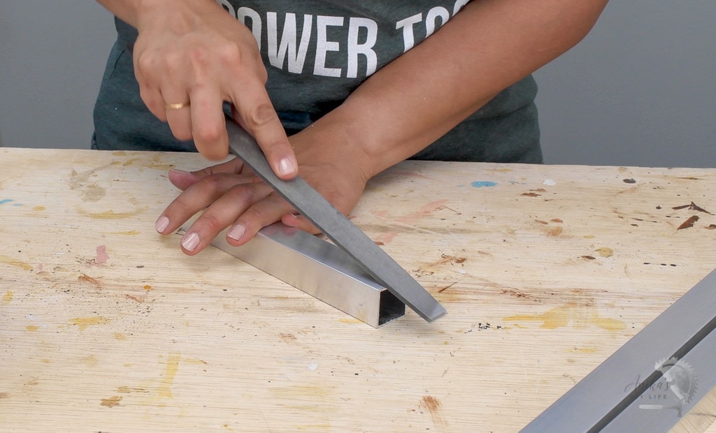 DIY Tiered Metal Plant Stand Using Aluminum Tubes - Anika's DIY Life