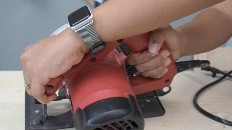 How To Use A Circular Saw - A Complete Beginner's Guide - Anika's DIY Life