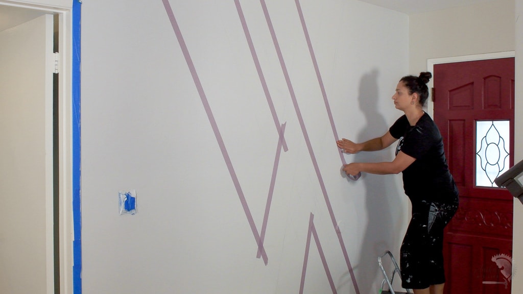 How To Make The Coolest DIY Cement Feature Wall - Anika's DIY Life
