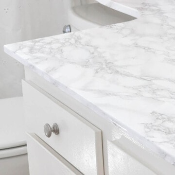 23 Amazing Projects Using Marble Contact Paper - Anika's DIY Life